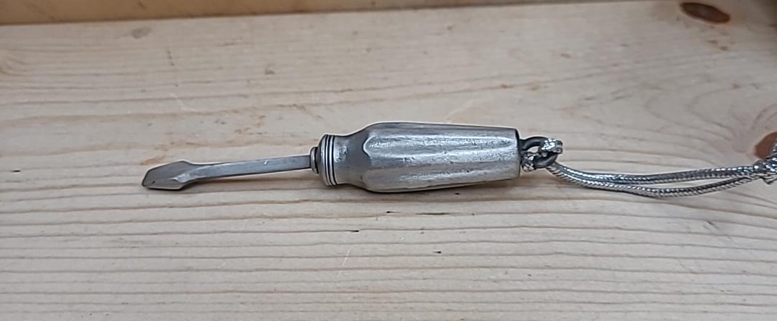PEWTER SCREWDRIVER Ornament>sears Craftsman Miniature Tools>limited ...