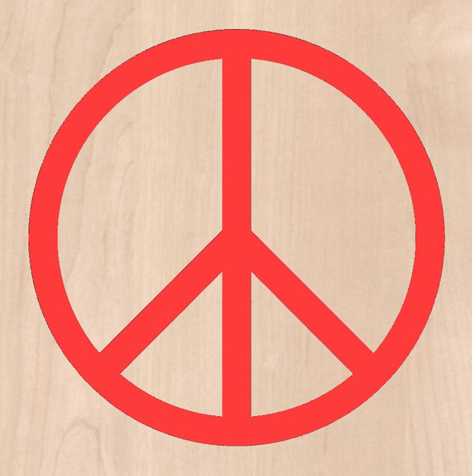 Digital Peace Sign "clean" - Etsy