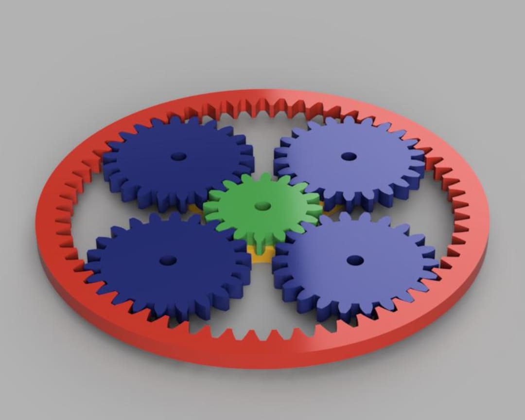 Planetary Gear 3D Printer STL Files Digital Files Only! - Etsy