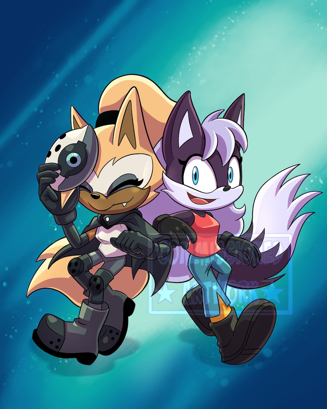 Sonic OC Art Commission, Sonic Drawing, Sonic the Hedgehog Commission ...