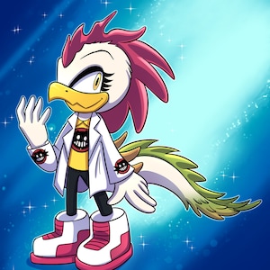 Sonic OC Art Commission, Sonic Drawing, Sonic the Hedgehog Commission ...