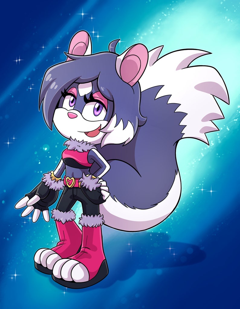 Sonic OC Art Commission, Sonic Drawing, Sonic the Hedgehog Commission ...