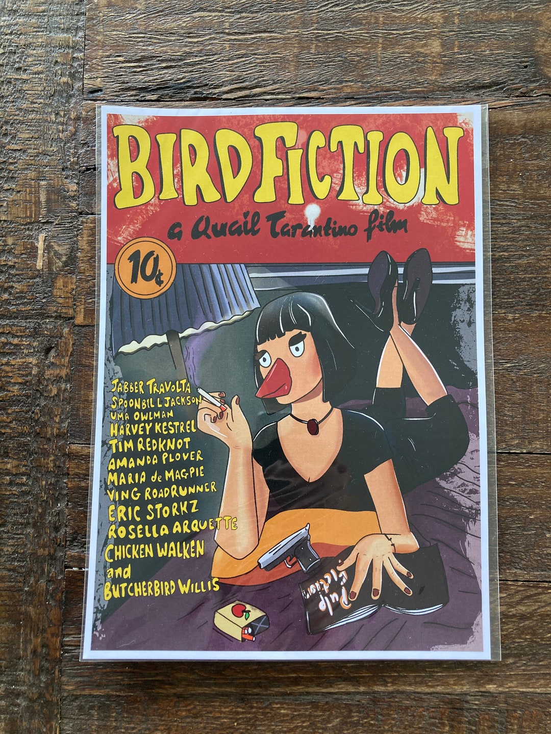 A4 Art Print Bird Fiction Movie Poster Wall Decor Poster - Etsy
