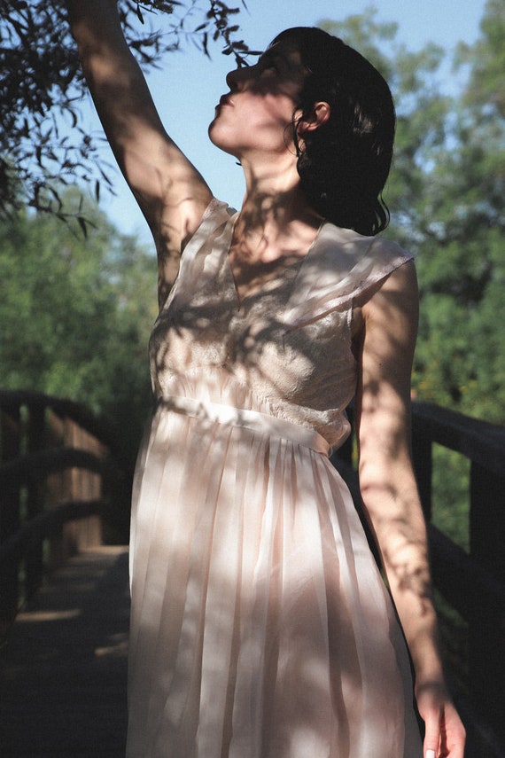 antique vintage 1950s sheer - Gem