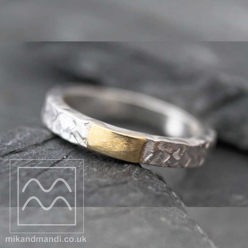 Rough Texture Ring - Etsy