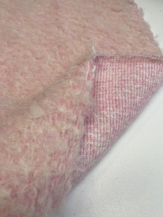 Light Pink Wool Fabric
