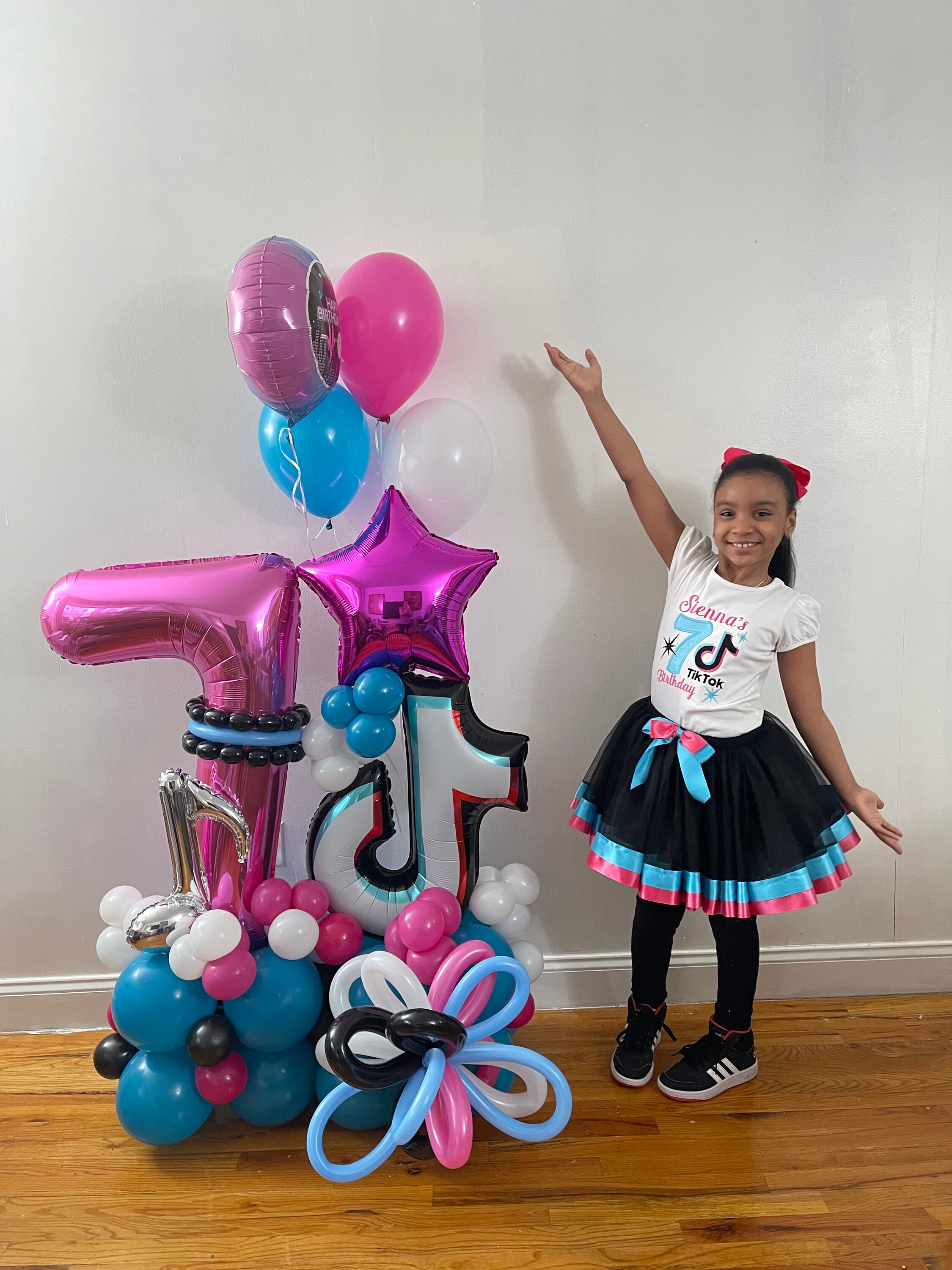 Custom Tik Tok Inspired Birthday Outfit for Girls Seventh - Etsy