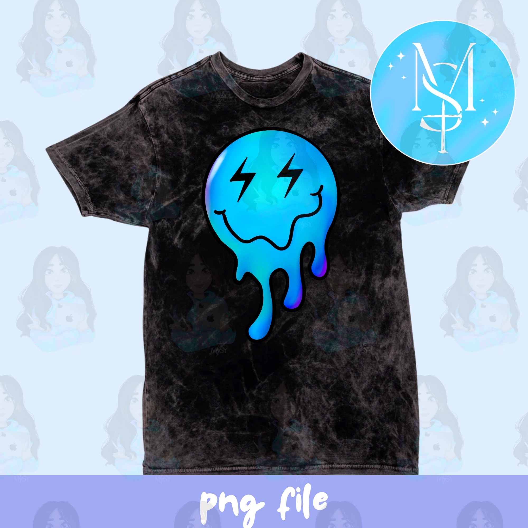 Drippy Smiley Png Sublimation Design Smiley Face Drippy Smile Design - Etsy