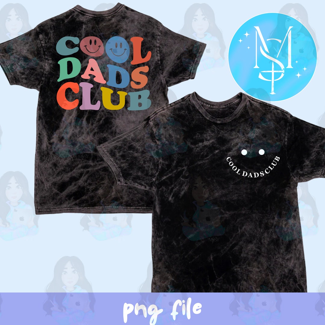 Cool Dads Club Png Dad Png Cool Dad Design Png Sublimation - Etsy