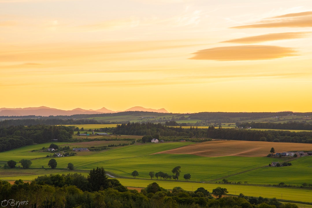 Black Isle Sunset, Fine Art Photographic Print - Etsy