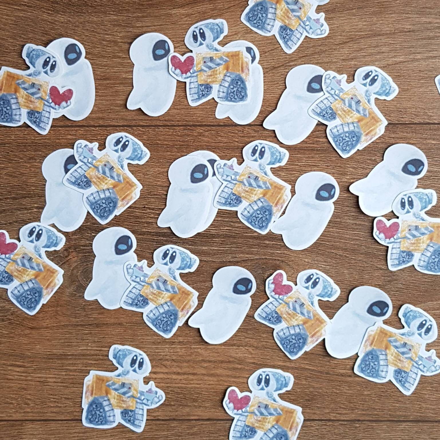 Wall-e & Eve Stickers. | Etsy