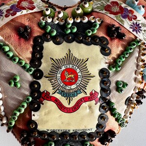 Antique WW1 Sweetheart Pin Cushion Worcester Regiment - Etsy