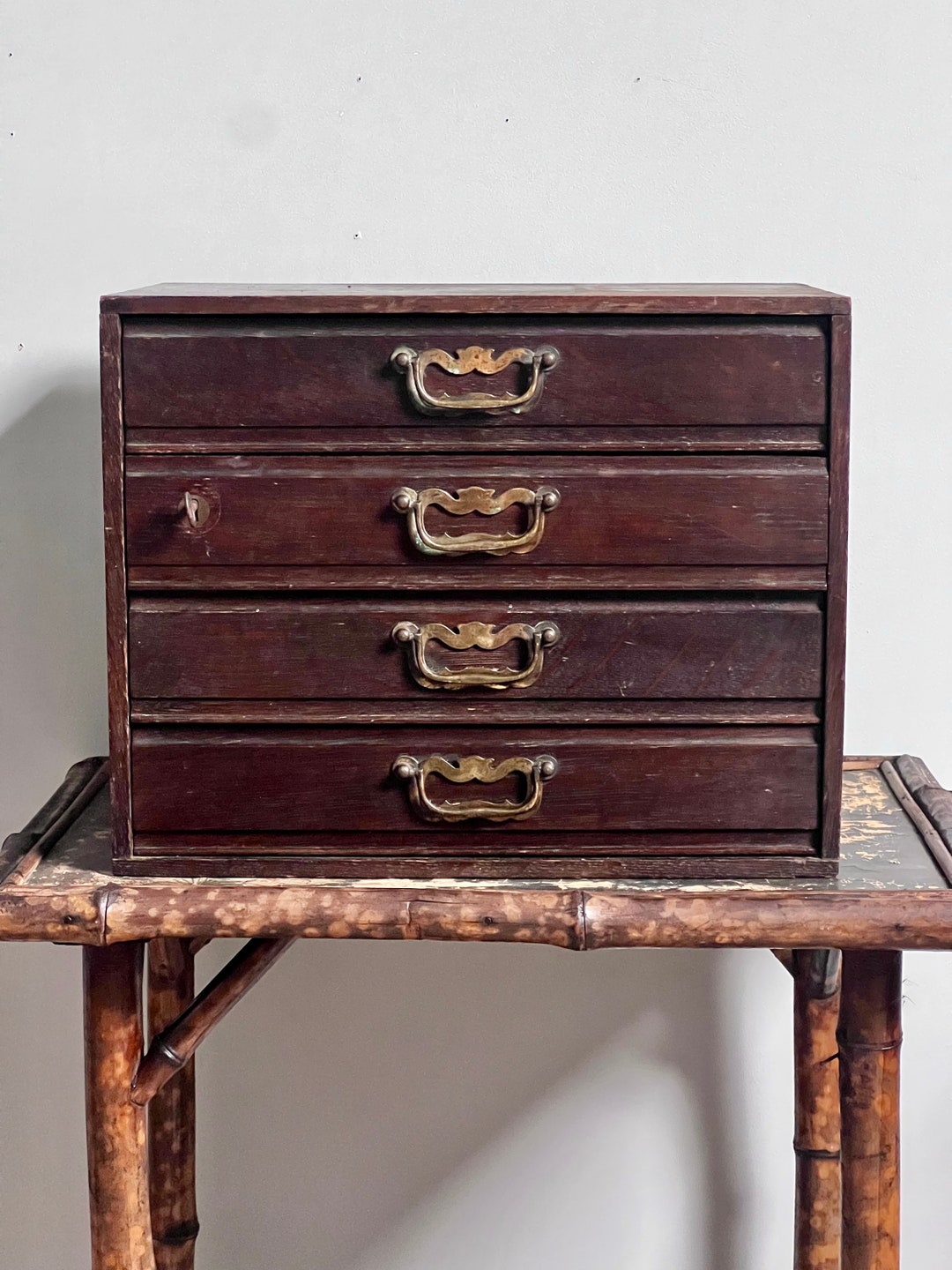 Table Top Drawers Antique Collectors Cabinet - Etsy UK