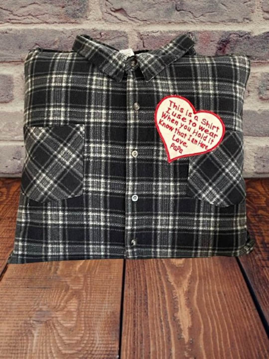 Memory Pillow, Keepsake Pillow, Pillow Made From Shirt, Memorial Pillow ...