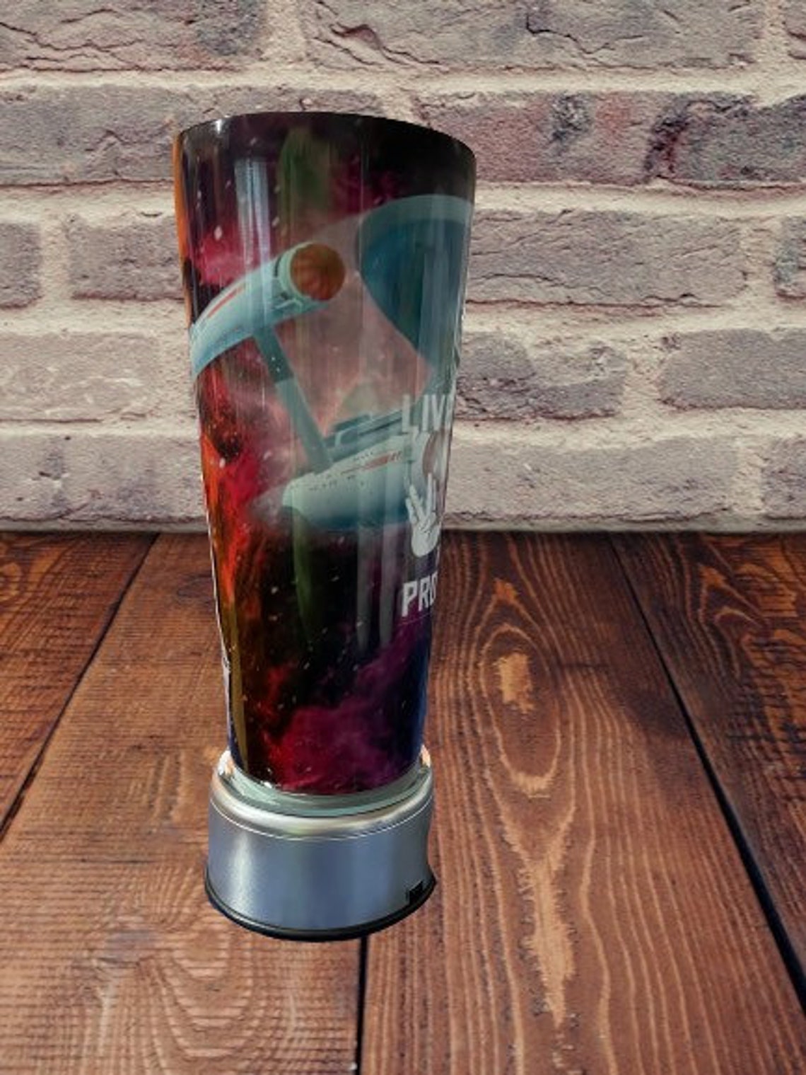 Star Trek 32oz Slim Tumbler Live Long And Prosper Spock Star Trek Enterprisestarsublimated