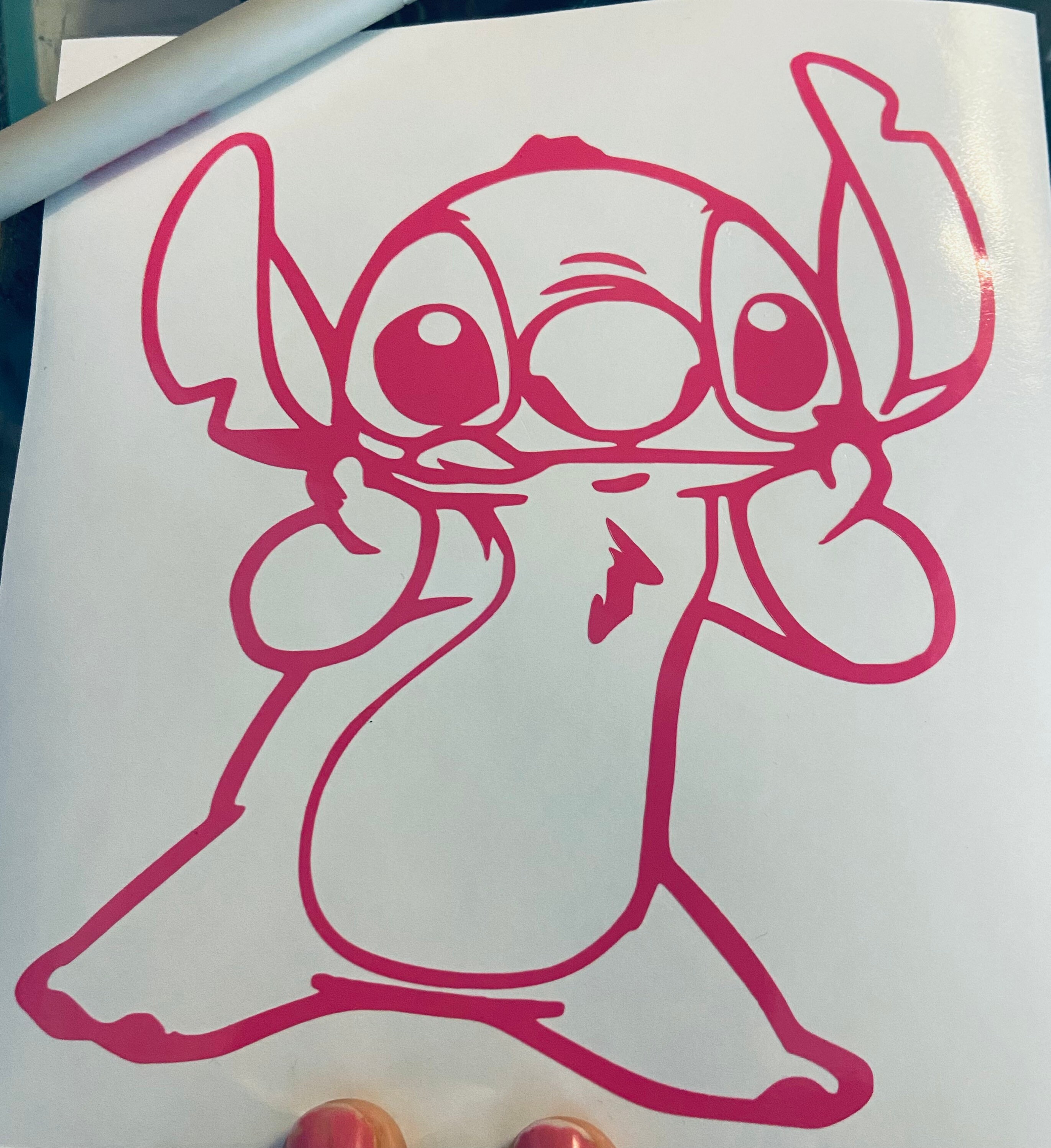 Disney Lilo & Stitch Permanent Vinyl Decal. Many More Designs | Etsy