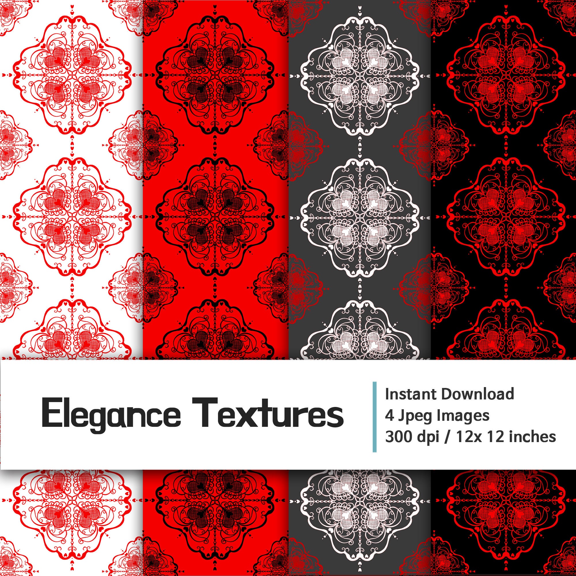 Elegance_red Textures Digital Download Instant Download - Etsy