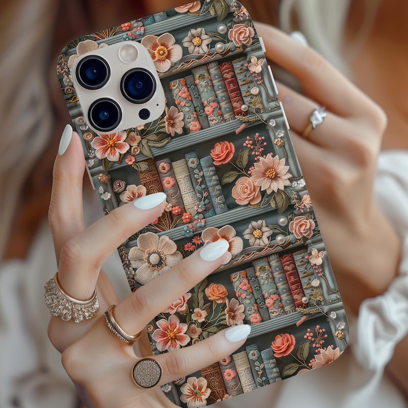 Book Lover 3d Phone Case - Etsy
