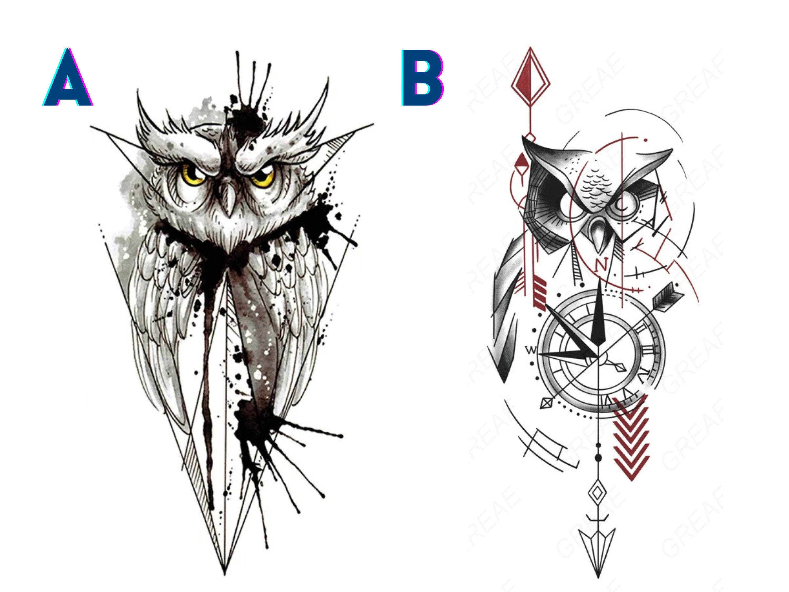 Temporary Tattoo False Tattoo Sticker Press on Tattoo Full Sleeve Body ...