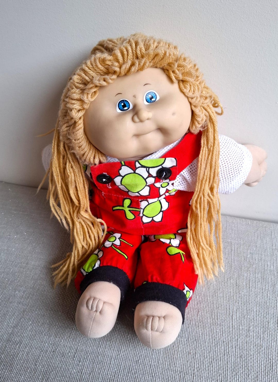 Vintage 1985 Cabbage Patch Kids Doll Xavier Roberts Signature Long Dark ...