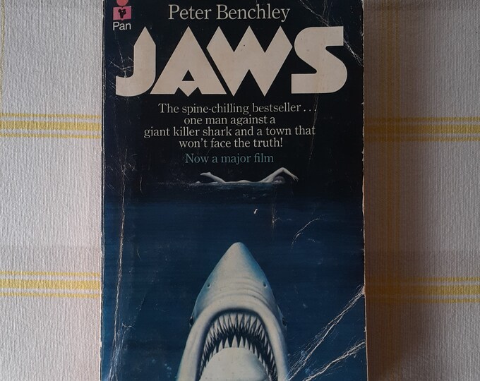 Jaws (1975) by Peter Benchley, Published by Pan Books, Third Printing ...
