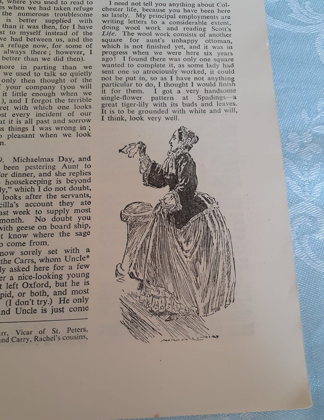 Letters of Rachel Henning 1952 avec des illustrations de l'artiste ...