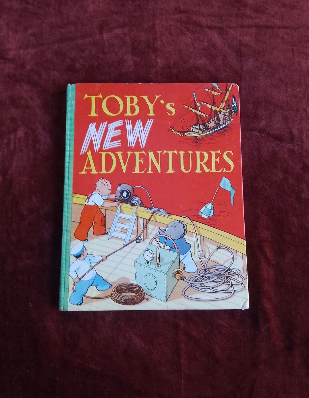 Toby's New Adventures (c.1957) by Sheila Hodgetts, Published by Sampson ...