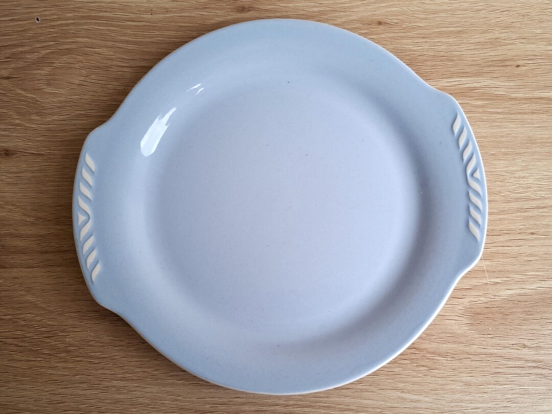 Vintage 1950s Figgio Flint, Made in Norway, Pastel Blue With White ...
