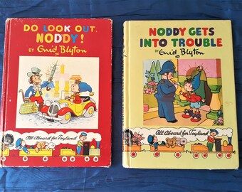 Enid Blyton. Noddy and His Car..noddy Book Number 3 - Etsy