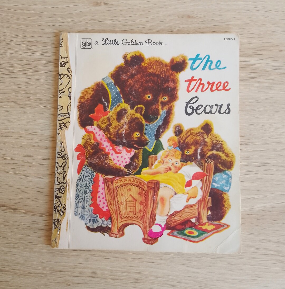 The Three Bears 1979 A Little Golden Book, Illustrated by F ...