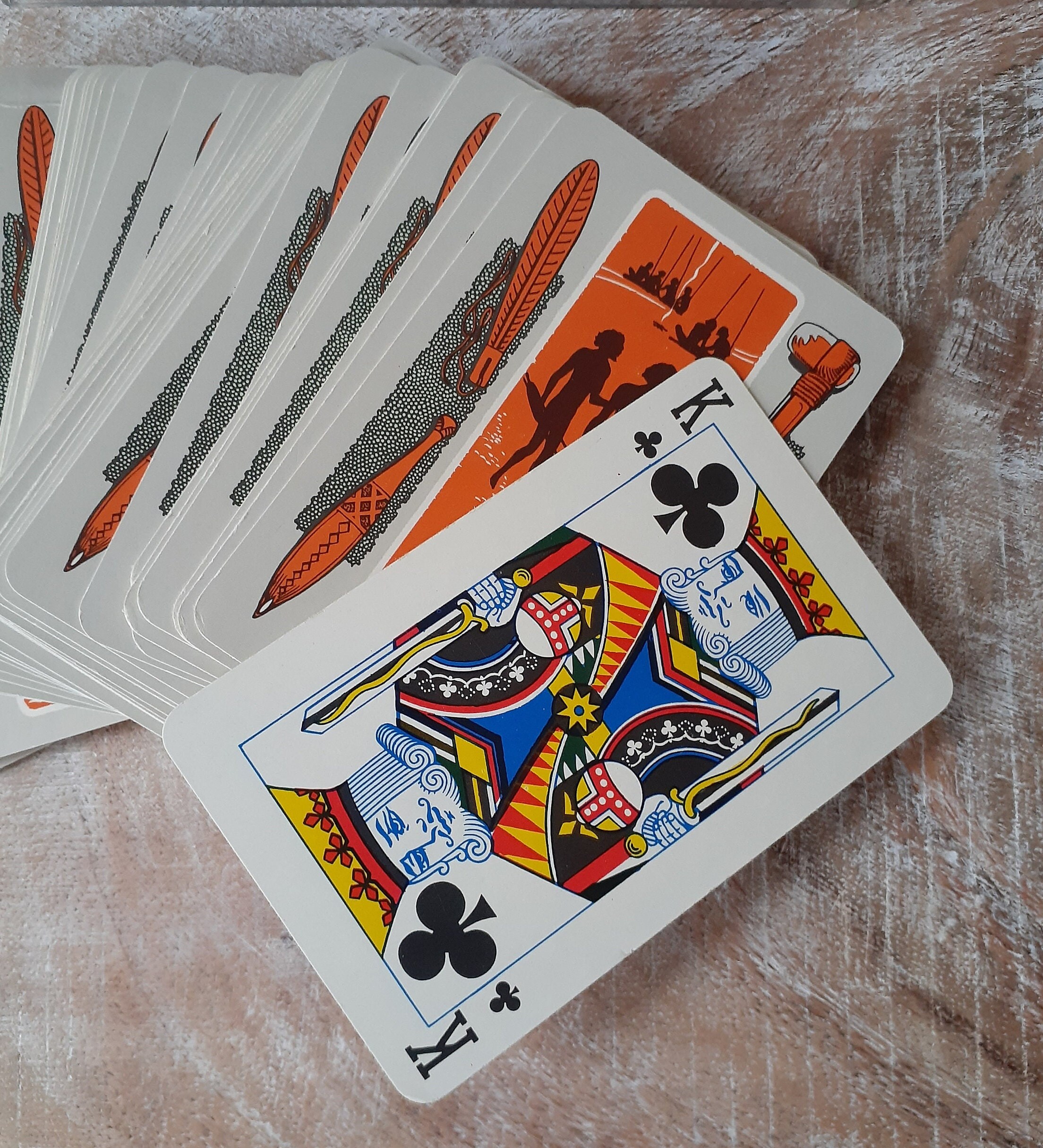Aboriginal Weapons Vintage 1960s Playing Cards 2 Decks One - Etsy Australia