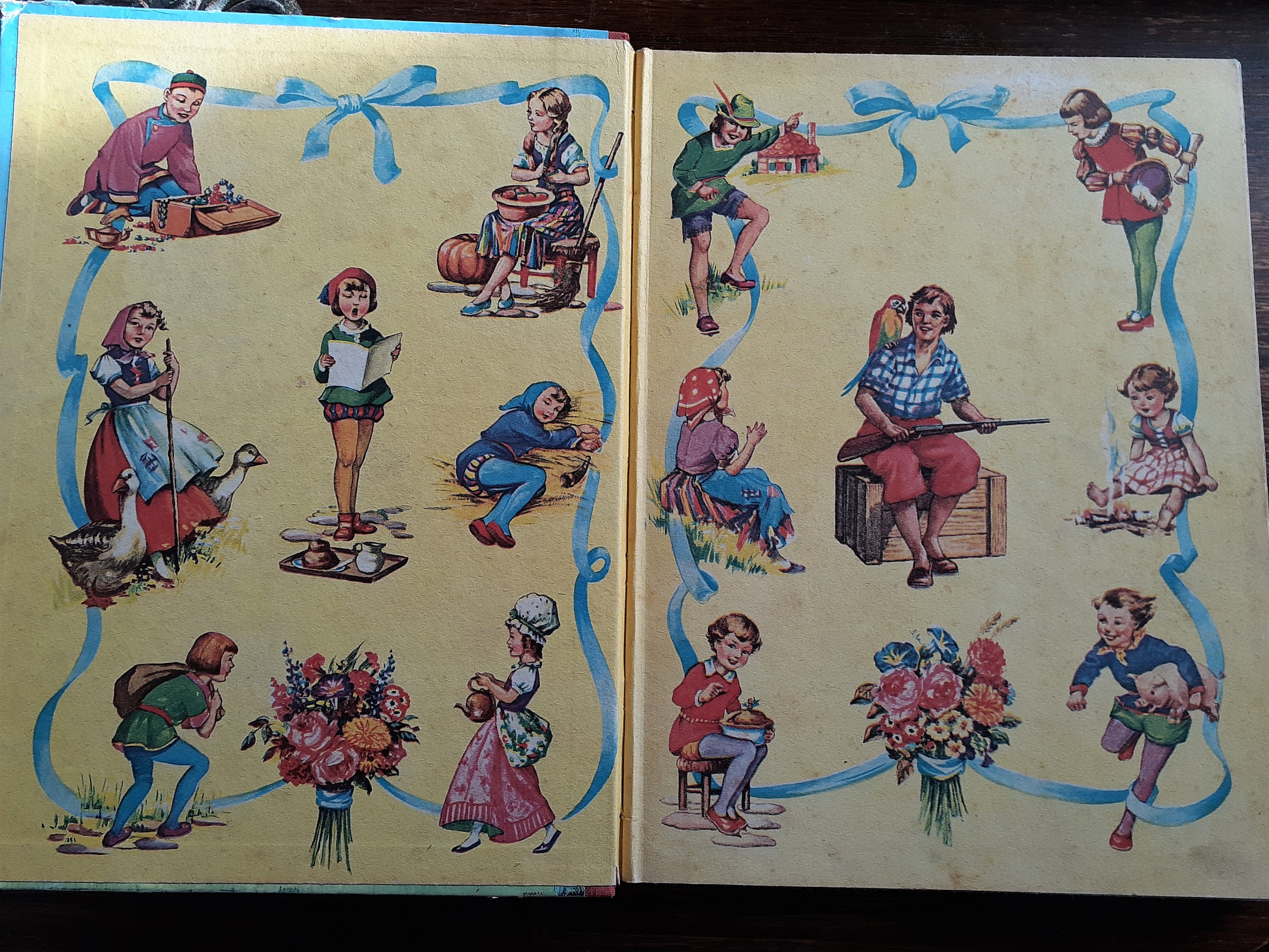 Fairy Tales and Nursery Rhymes C.1930s Published by Birn - Etsy Australia