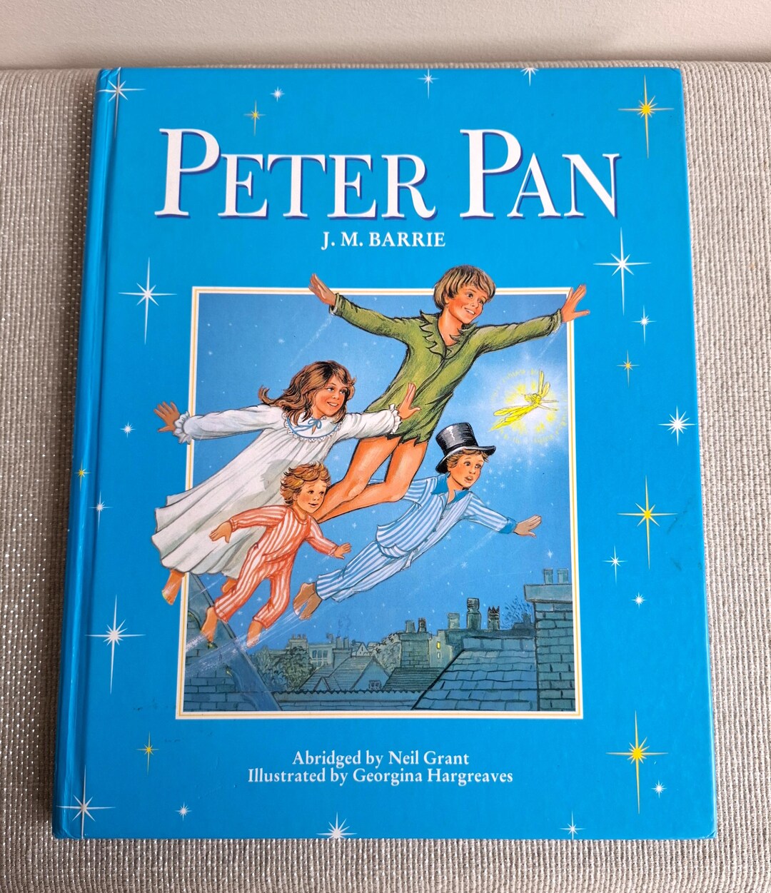 Vintage Peter Pan Illustrated Hardcover – Abridged by Neil Grant, Art ...