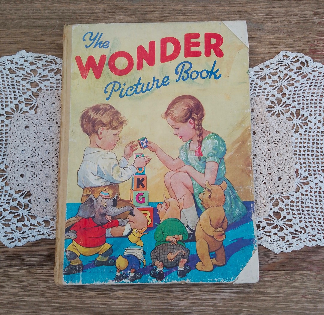 Scarce - the Wonder Picture Book (1952) Published by Collins, London ...