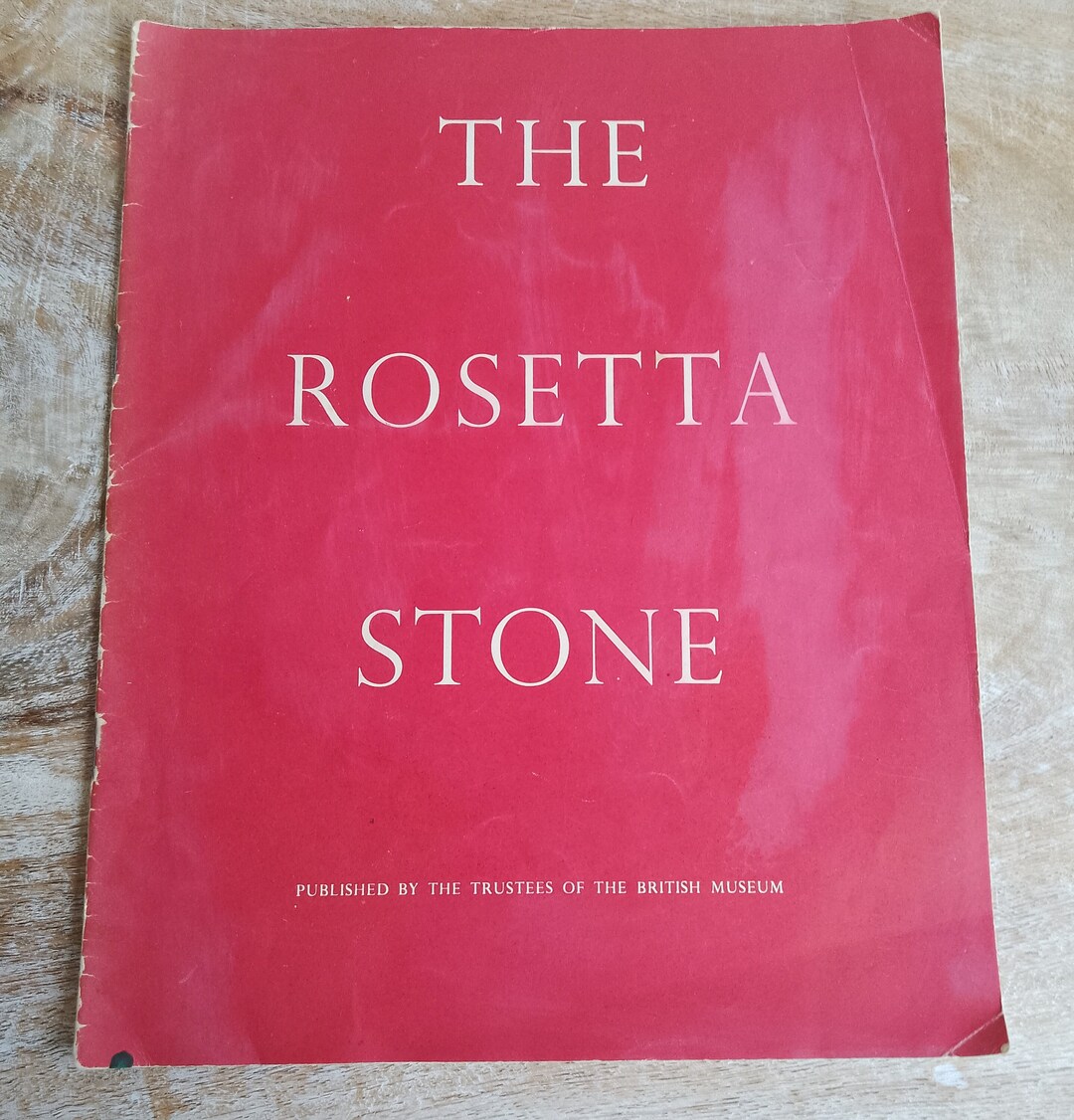 Rare 1964 Rosetta Stone Booklet - British Museum Publication - Etsy