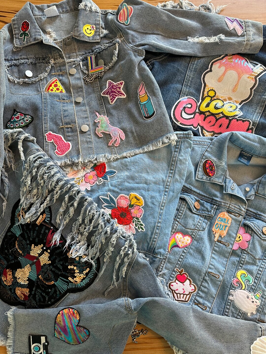 Denim Boss| Personalized Jean Jackets - Etsy