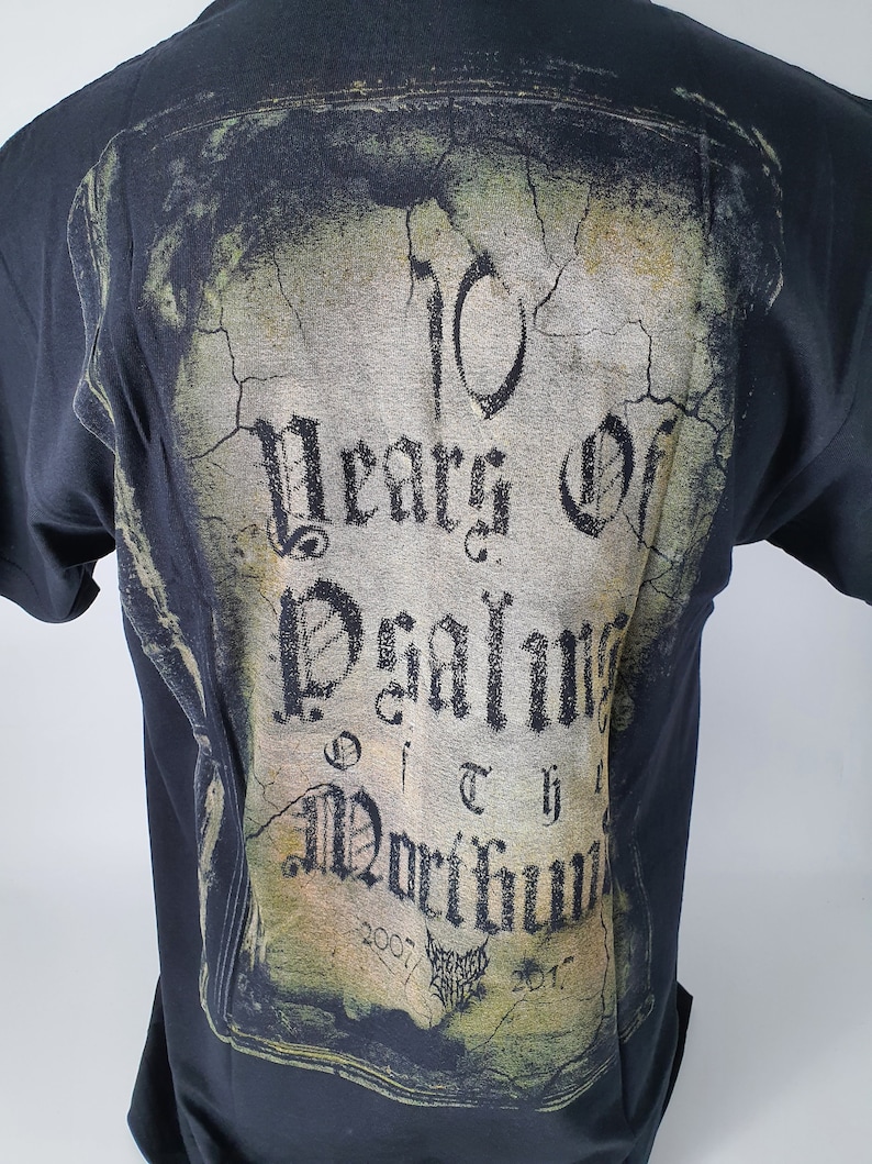 DEFEATED SANITY "10 Years of Psalms" T-shirt - Official Limited Edition ...