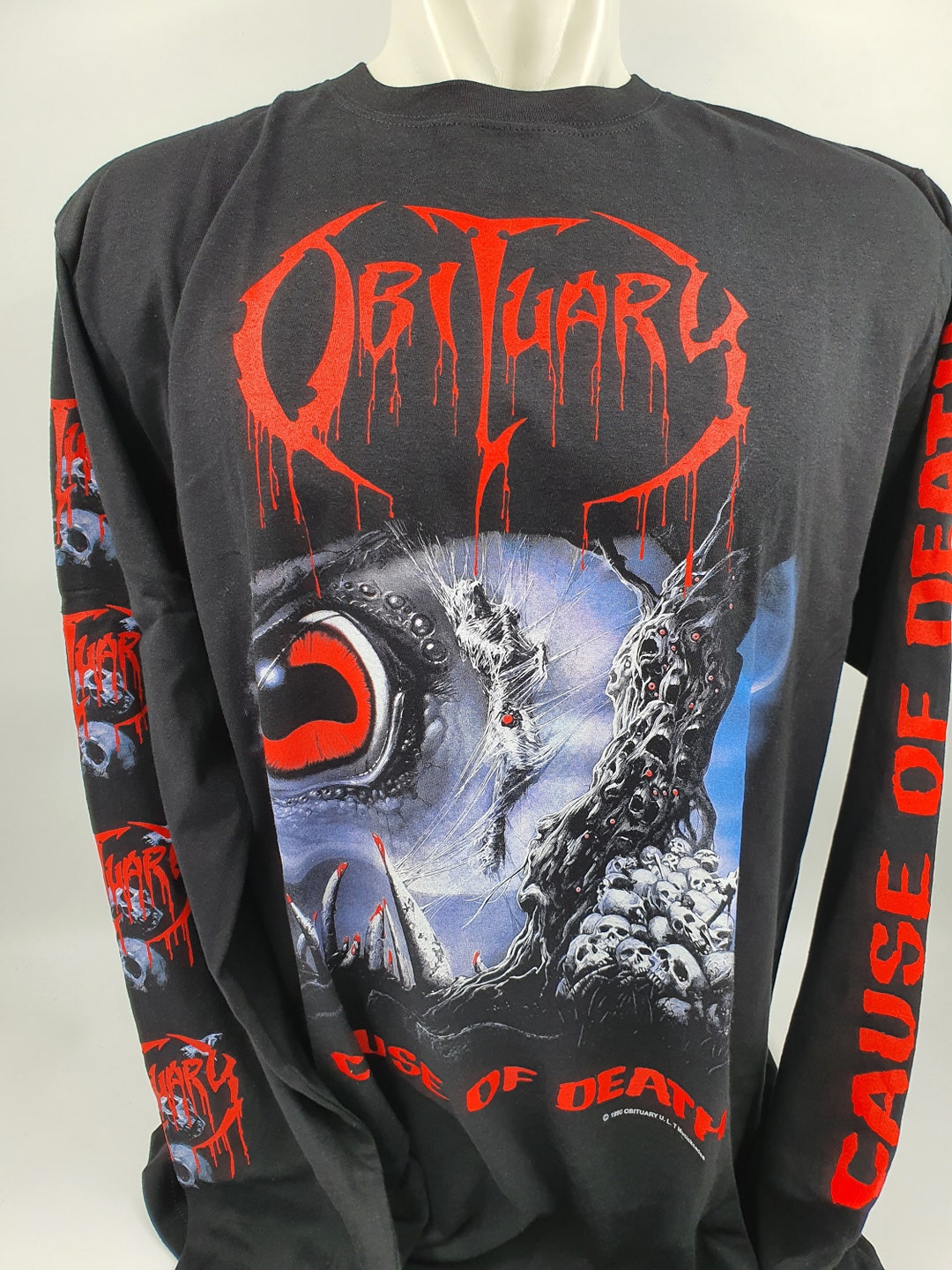 Obituary Long Sleeve Shirt