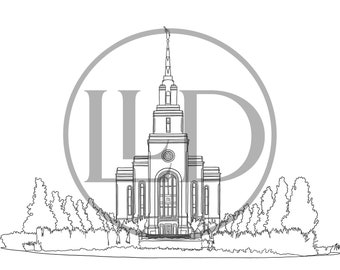Digital Prints, LDS Temple, Layton Utah Temple, LDS Temple Prints - Etsy