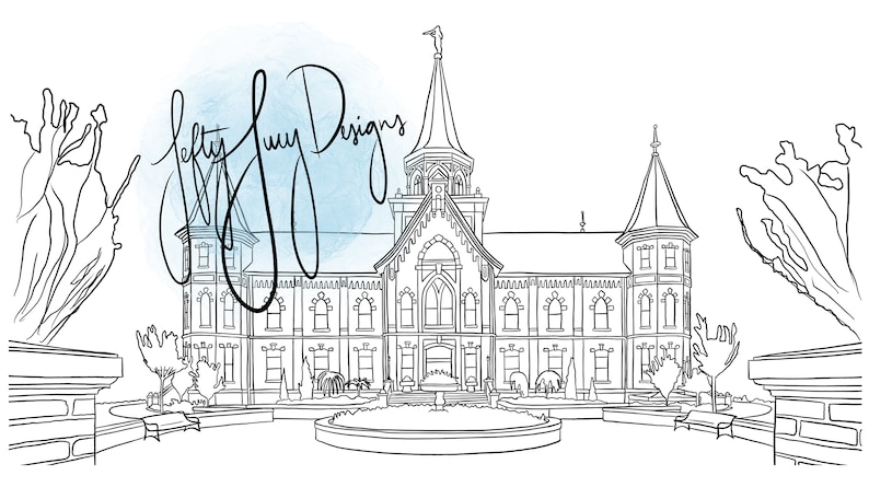 Provo City Center, UT Temple - Digital Print - Etsy