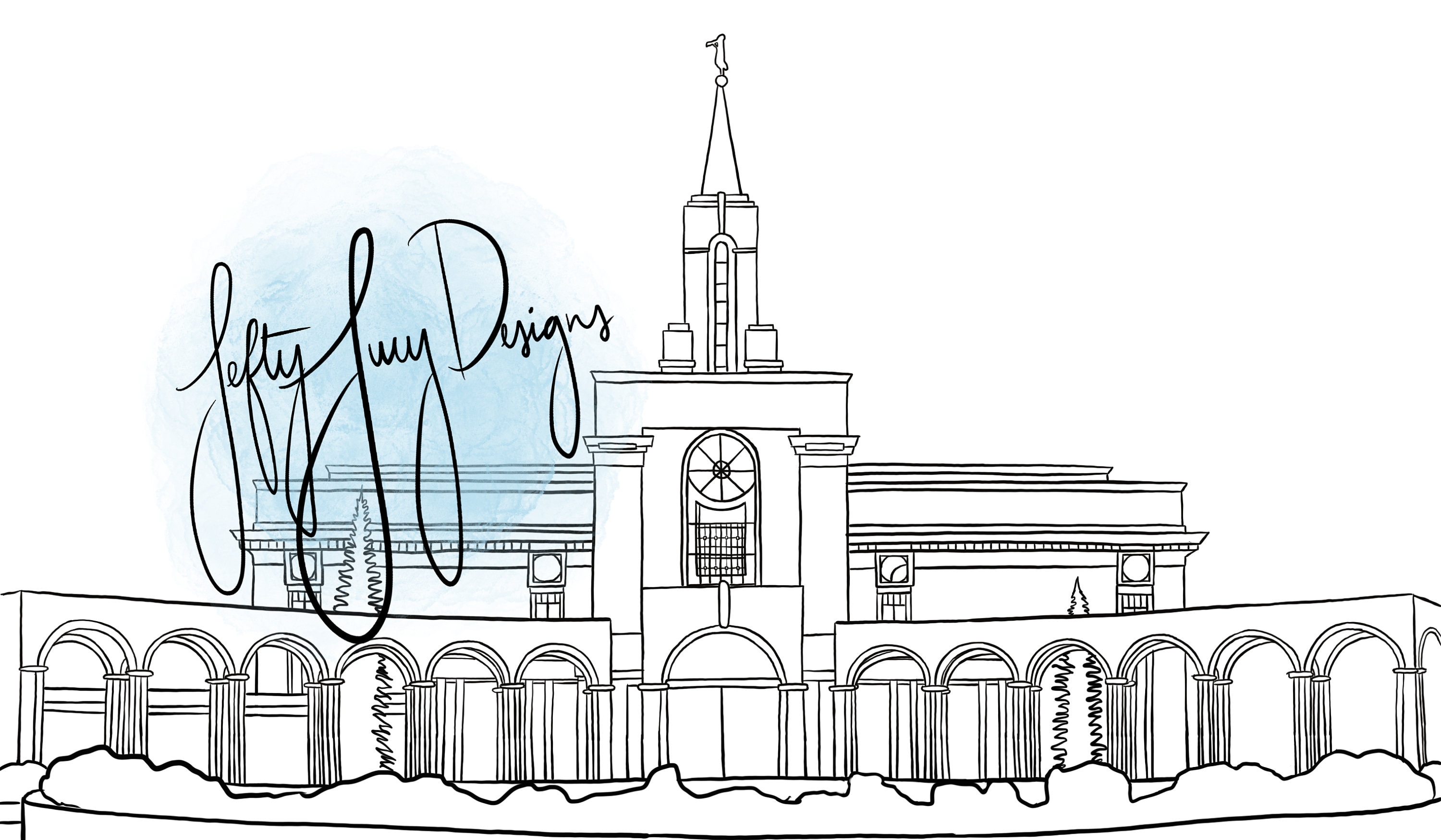 Bountiful, Utah LDS Temple - Digital Print - Etsy