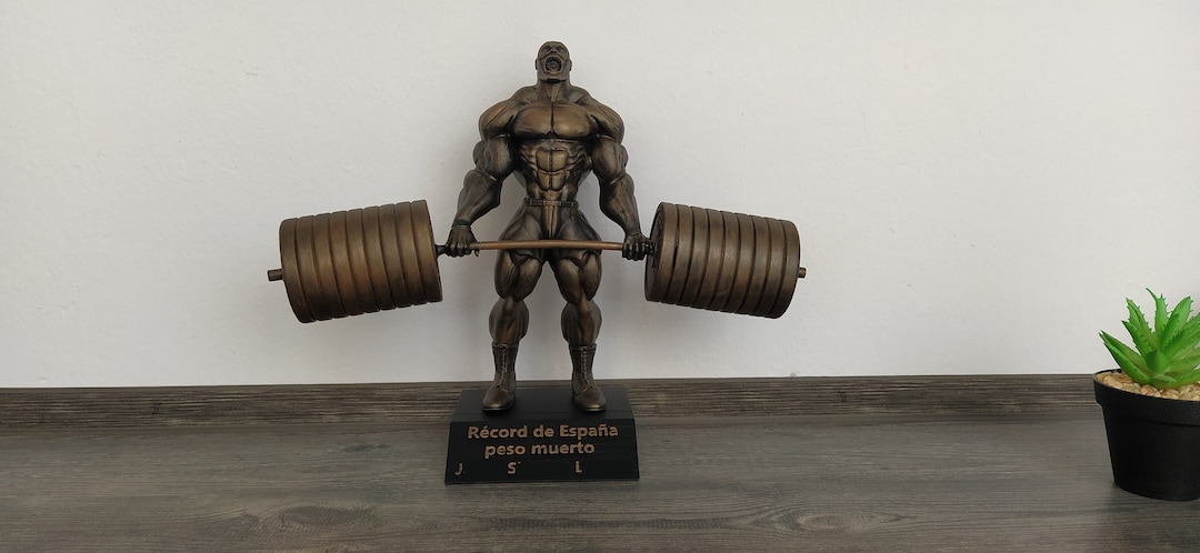 Powerlifting Figure - Deadlift Trophy - Custom Figure - 3D Printing ...
