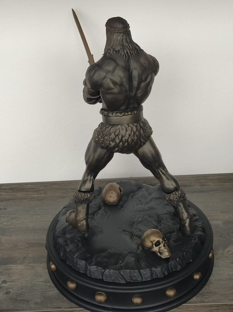 Conan Figure Conan the Barbarian 3D Printing Resin PLA - Etsy