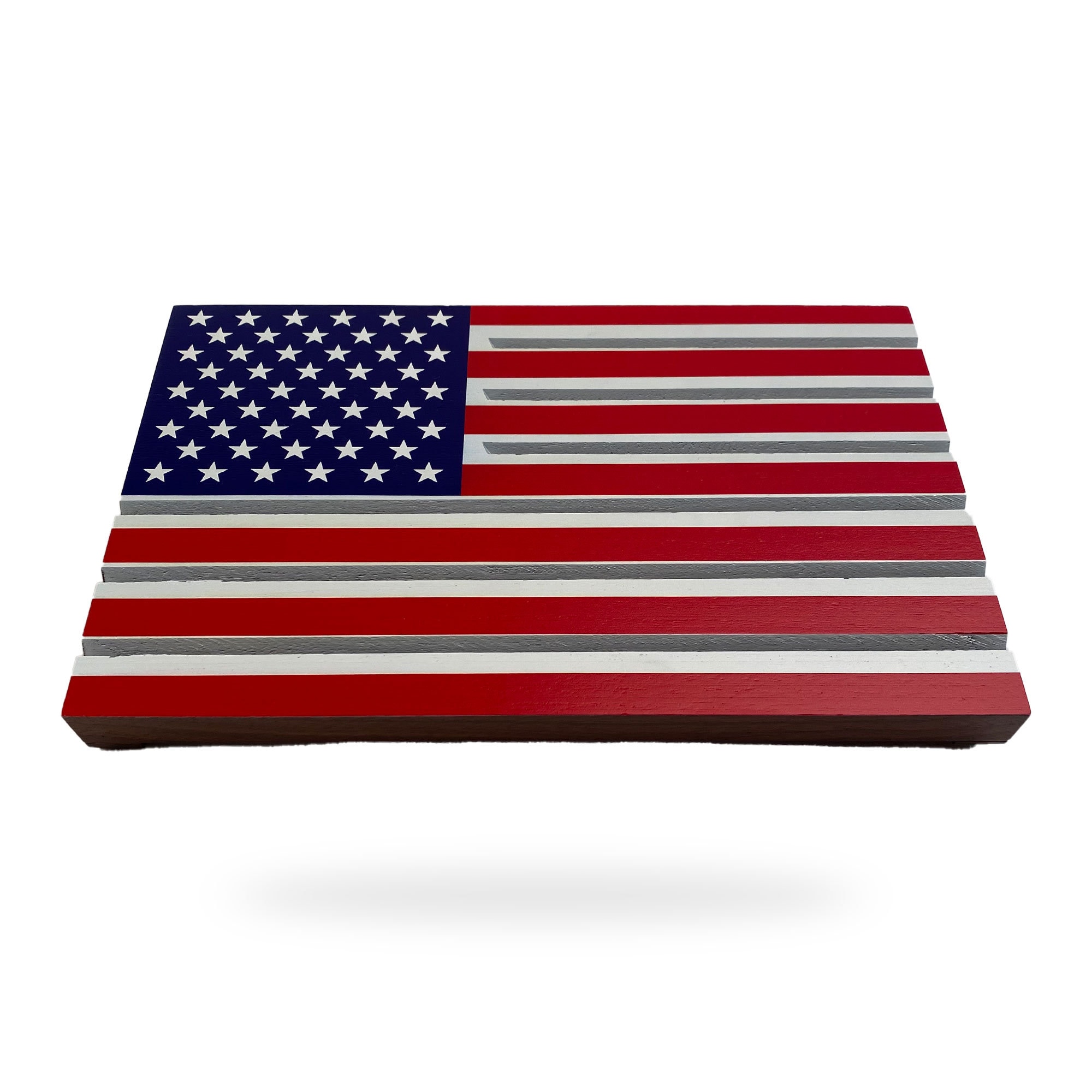 American Flag Challenge Coin Display for Desk or Shelf - USA Made ...