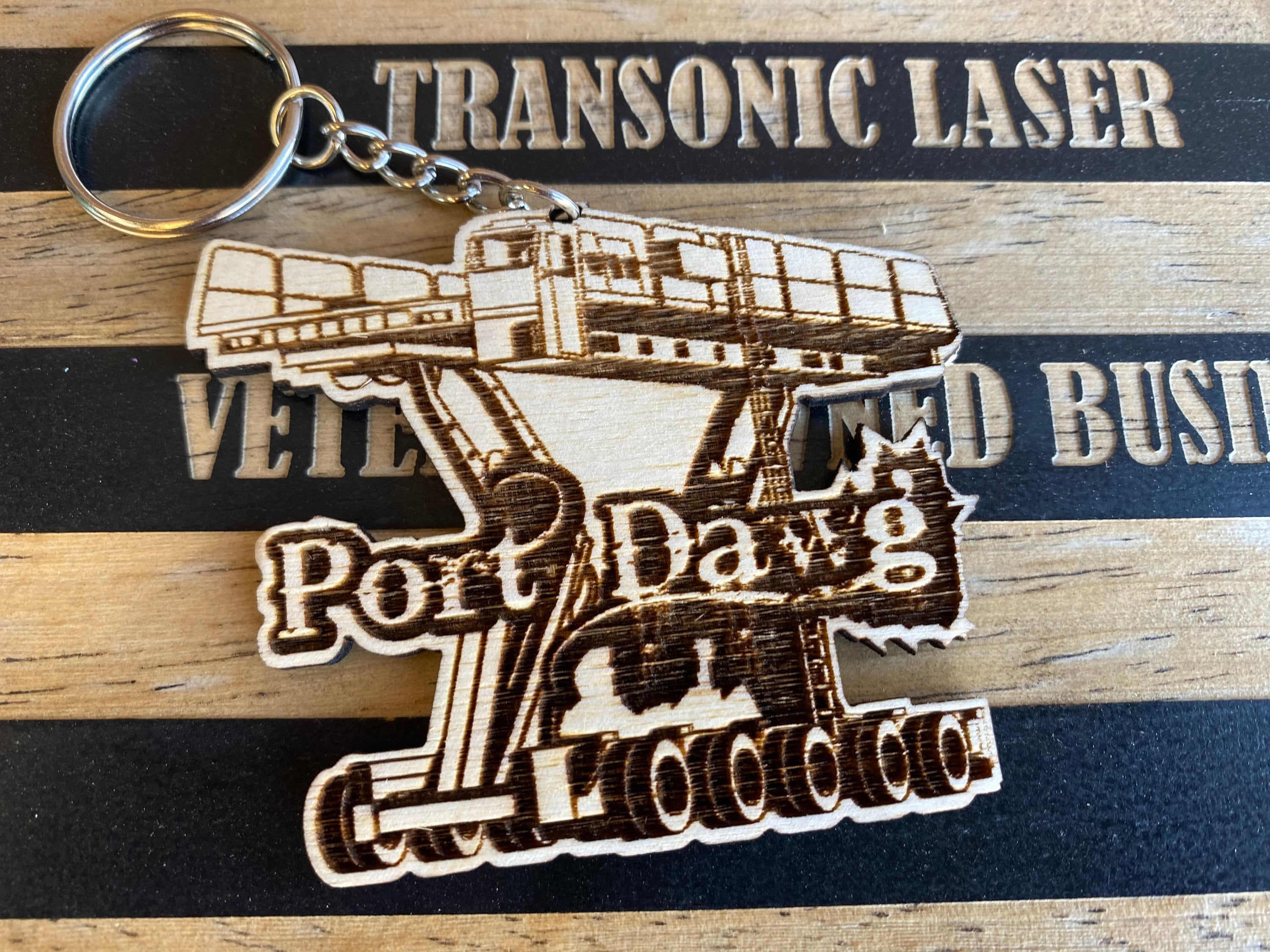 Port Dawg Keychain | Etsy