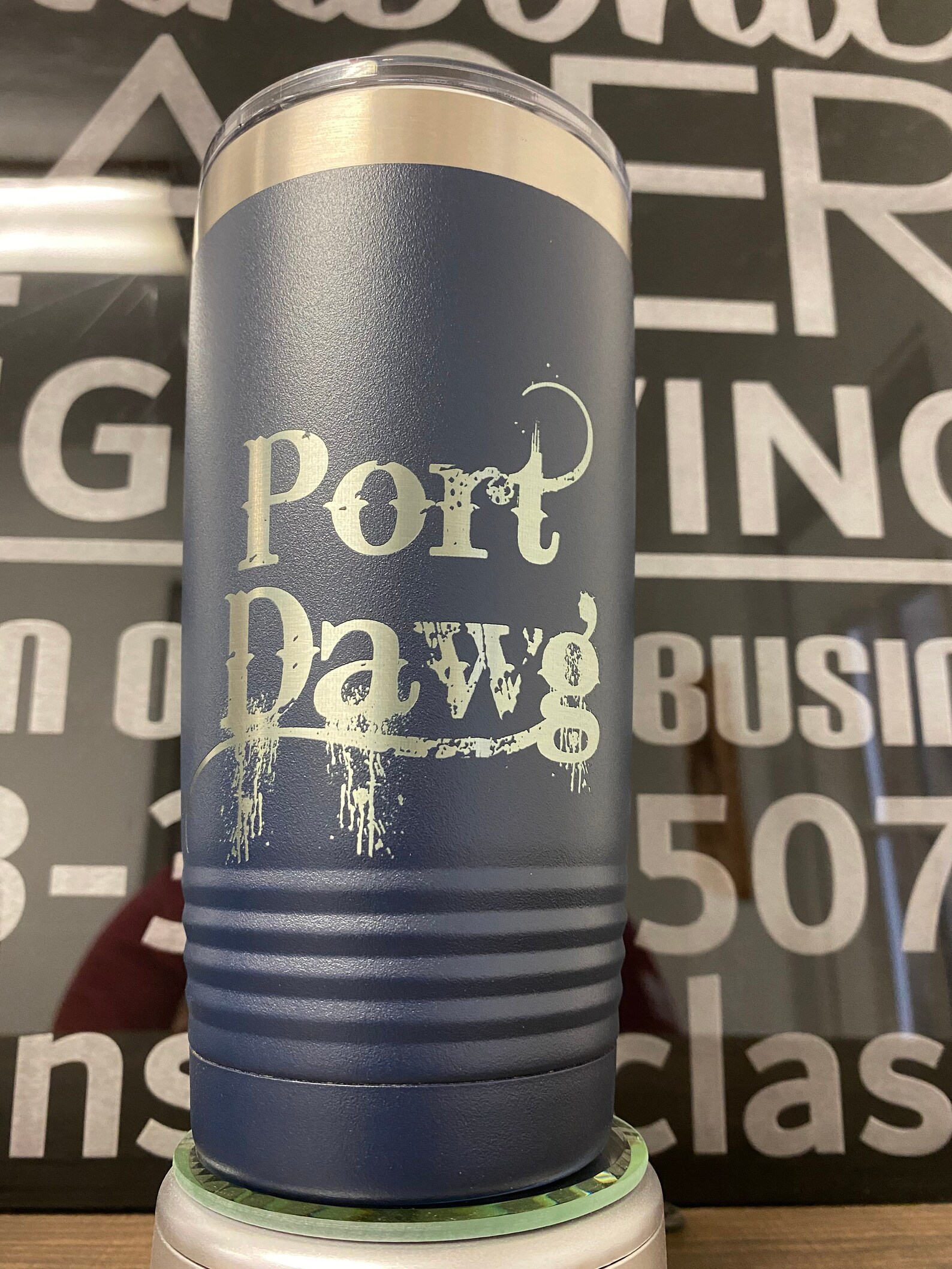 Port Dawg Tumbler 20oz - Etsy
