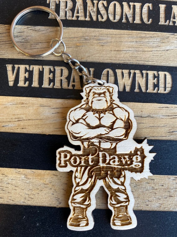 Port Dawg Logo 378 ELRS PORT DAWG Morale Patch | 378th Expeditionary