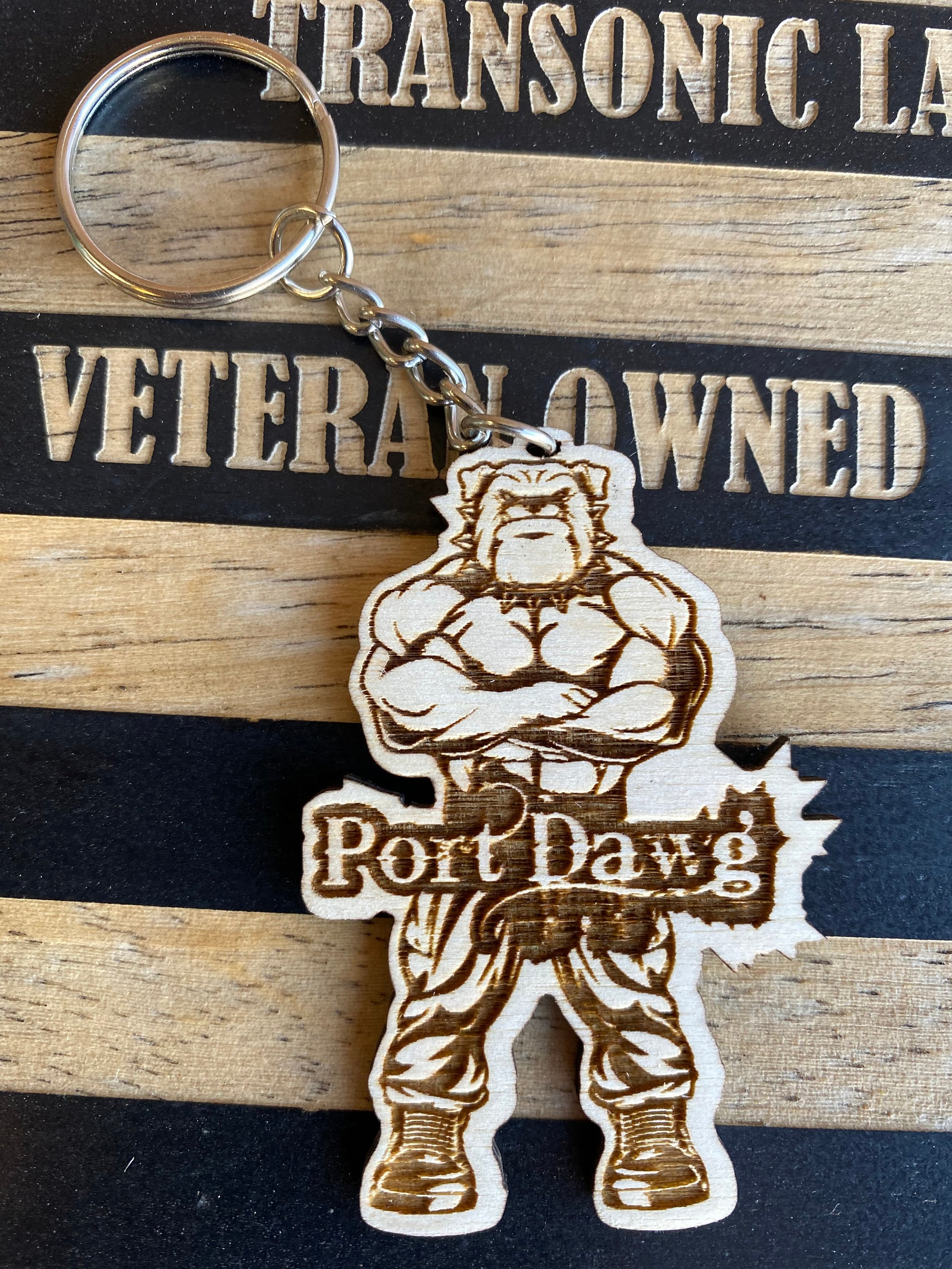 Port Dawg Keychain | Etsy
