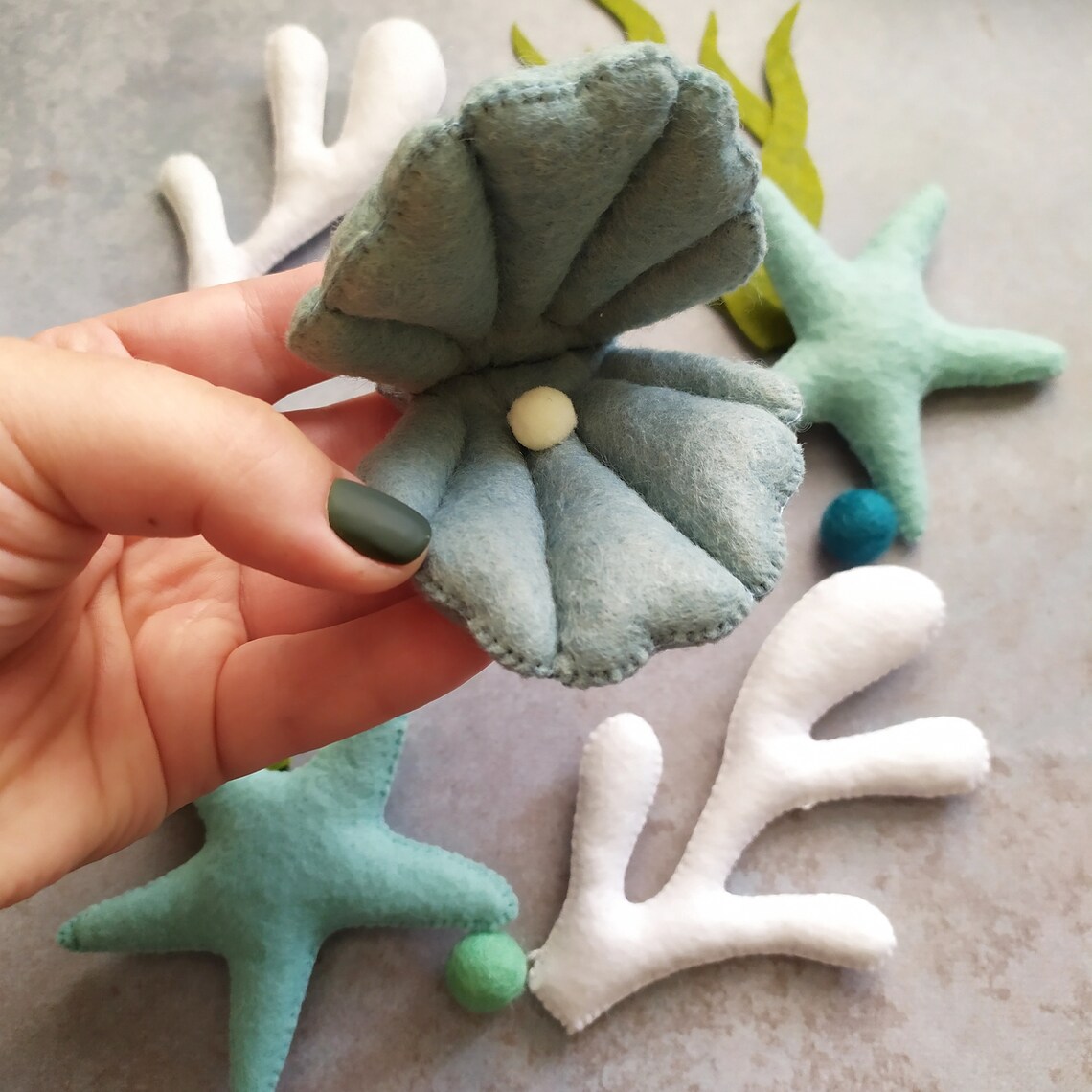 Baby Crib Mobileocean Sea Mobileoctopus Turtle Shell - Etsy