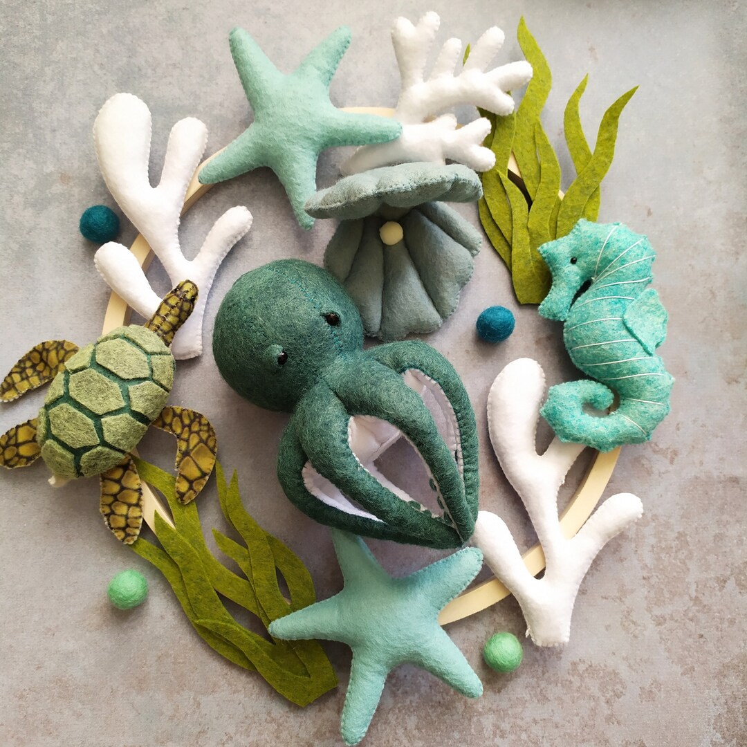 Crib Baby Mobile/ocean Baby Mobile/sea Animals Baby Mobile/baby Mobile ...